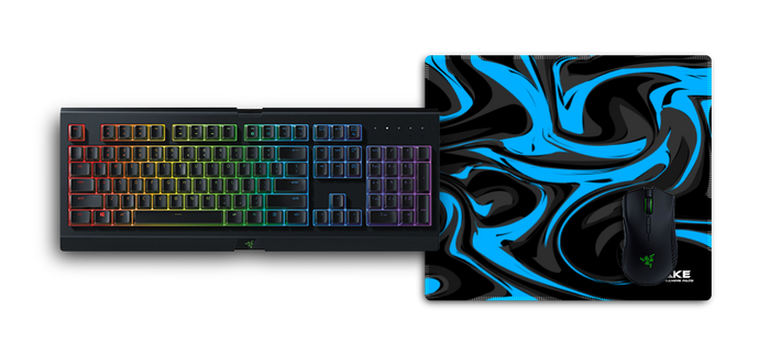 Liquid Blue Gaming Mousepad M